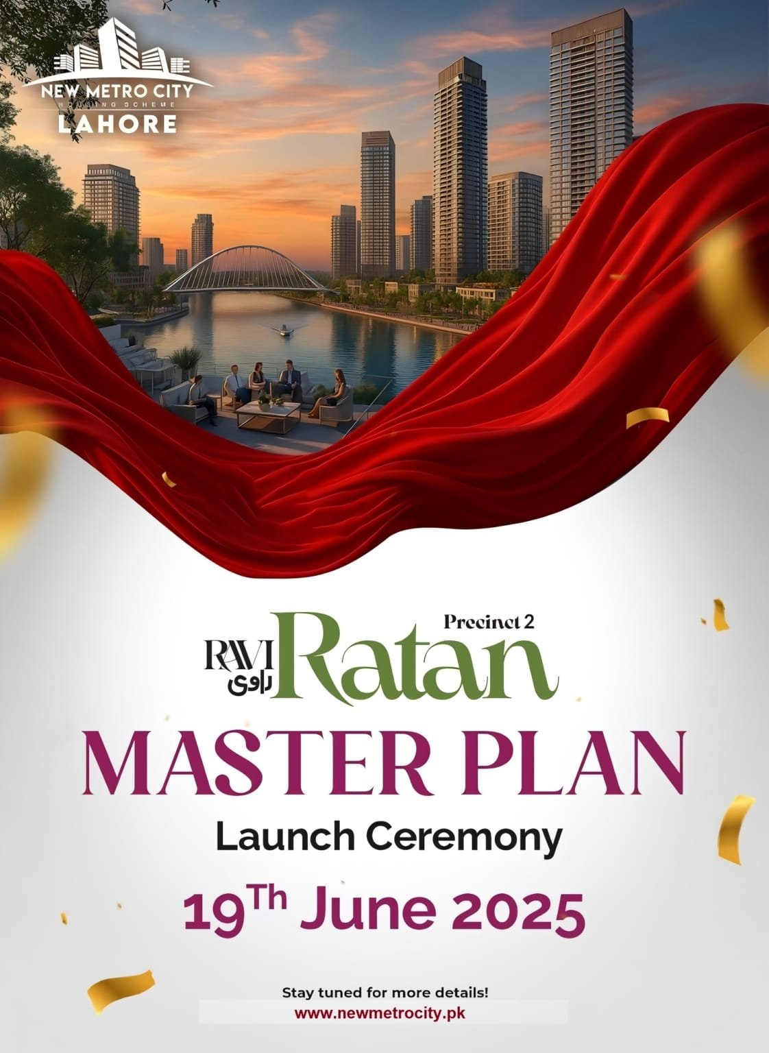 Ravi Ratan (Precinct 2) Master Plan Launching on 19th June | New Metro ...